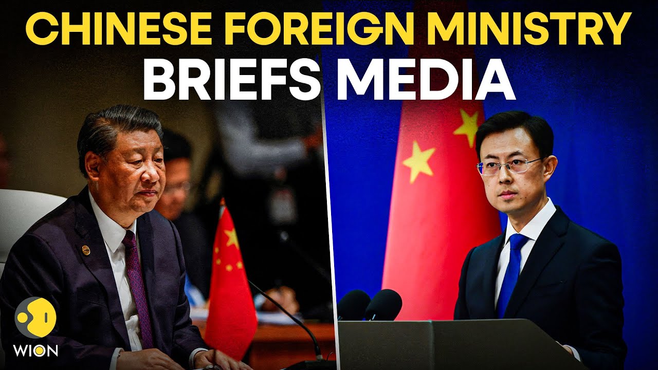 China MoFA LIVE: Chinese Foreign Ministry Holds Daily Media Briefing in ...