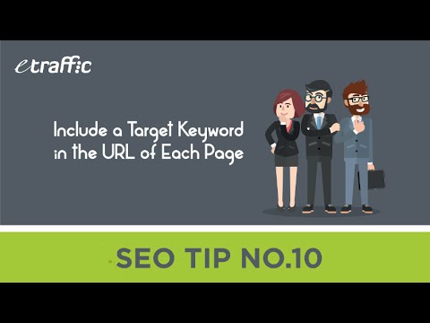 SEO Tip 10 | Include a Target Keyword in the URL of Each Page - YouTube