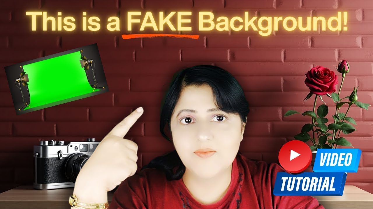 How to Create Professional Fake Backgrounds Green Screen + AI Full ...