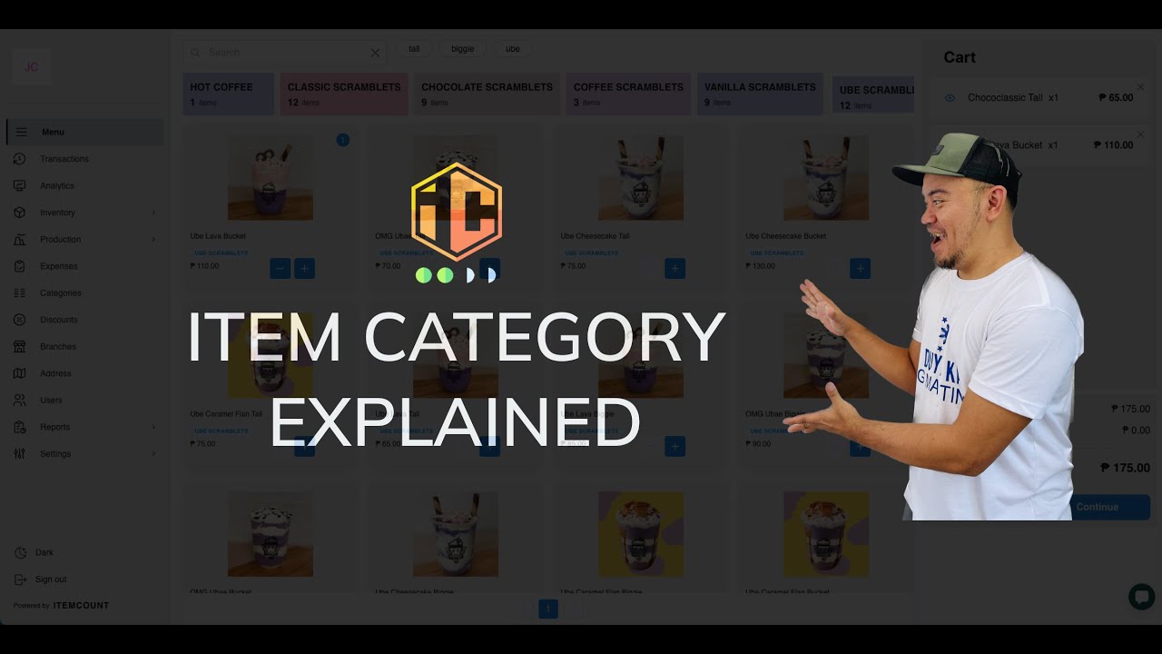 Itemcount Inventory - Item Category Explained - YouTube