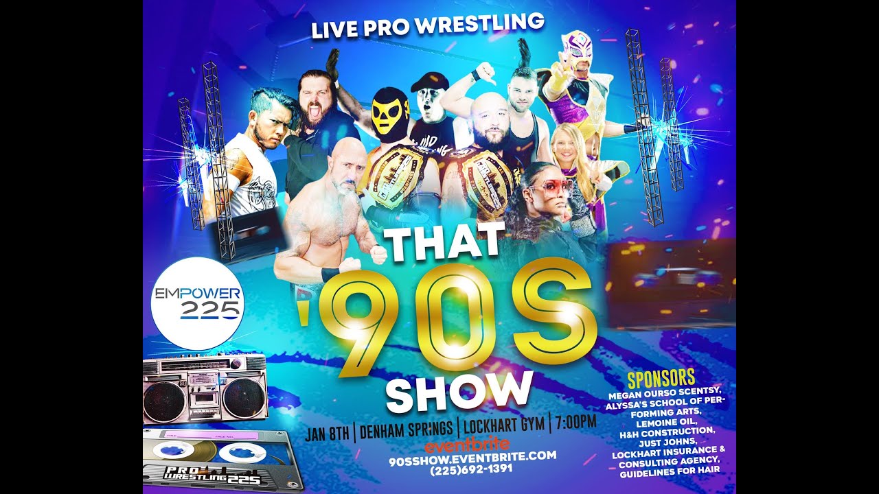 Throwback: Braxton Hunter vs Wes Warren | Pro Wrestling 225: That 90's ...
