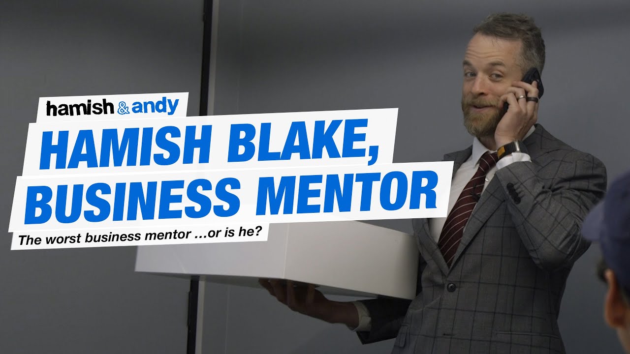 Hamish Blake, Business Mentor | Hamish & Andy - YouTube