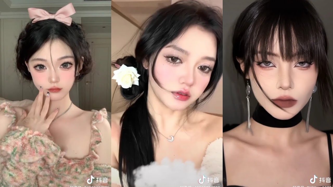 [DOUYIN] tik tok china compilation | makeup douyin transpormation ...
