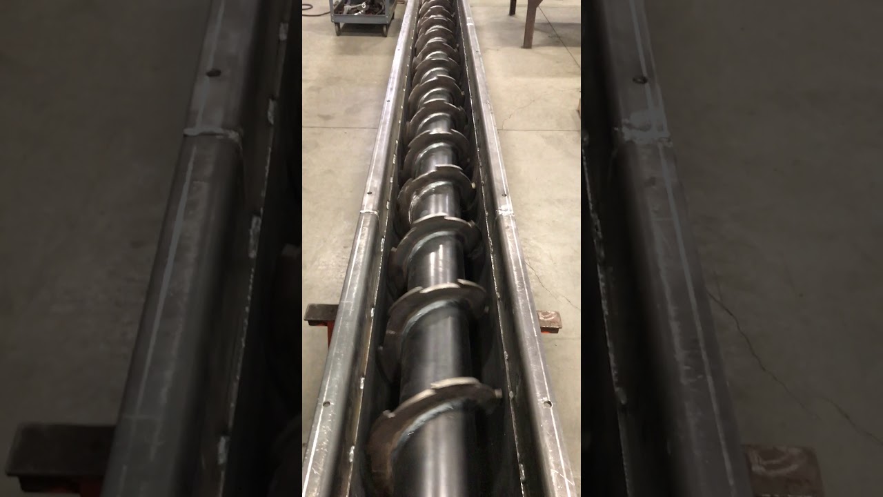 Scalloped Chip Auger with Drive - YouTube