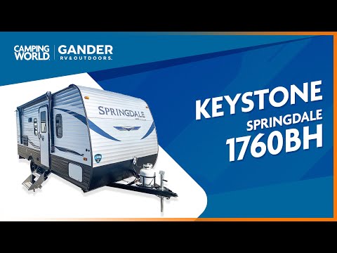 2021 Keystone Springdale 1760BH | Travel Trailer - RV Review: Camping ...