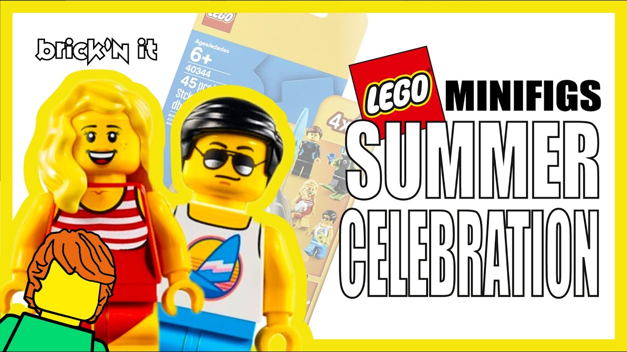 LEGO Summer Celebration Minifigure Set - Review - Set 40344! - YouTube
