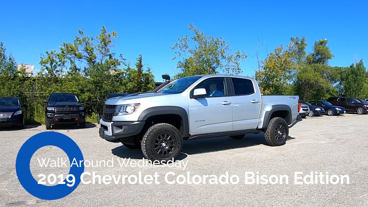 2019 Chevrolet Colorado ZR2 Bison Edition with Duramax Diesel - YouTube