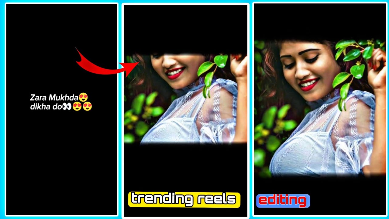 Jara Mukhda dikha do viral Instagram viral editing tutorial capcat one click - YouTube