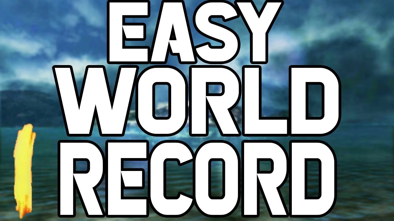 How to get an EASY Call of Duty World Record - YouTube