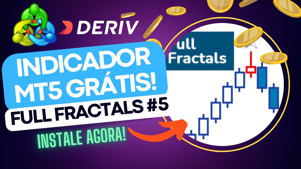 INDICADOR METATRADER 5 GRÁTIS - FULL FRACTALS MT5 #5 DERIV SERVER - TRADER BOTS CLUB - YouTube