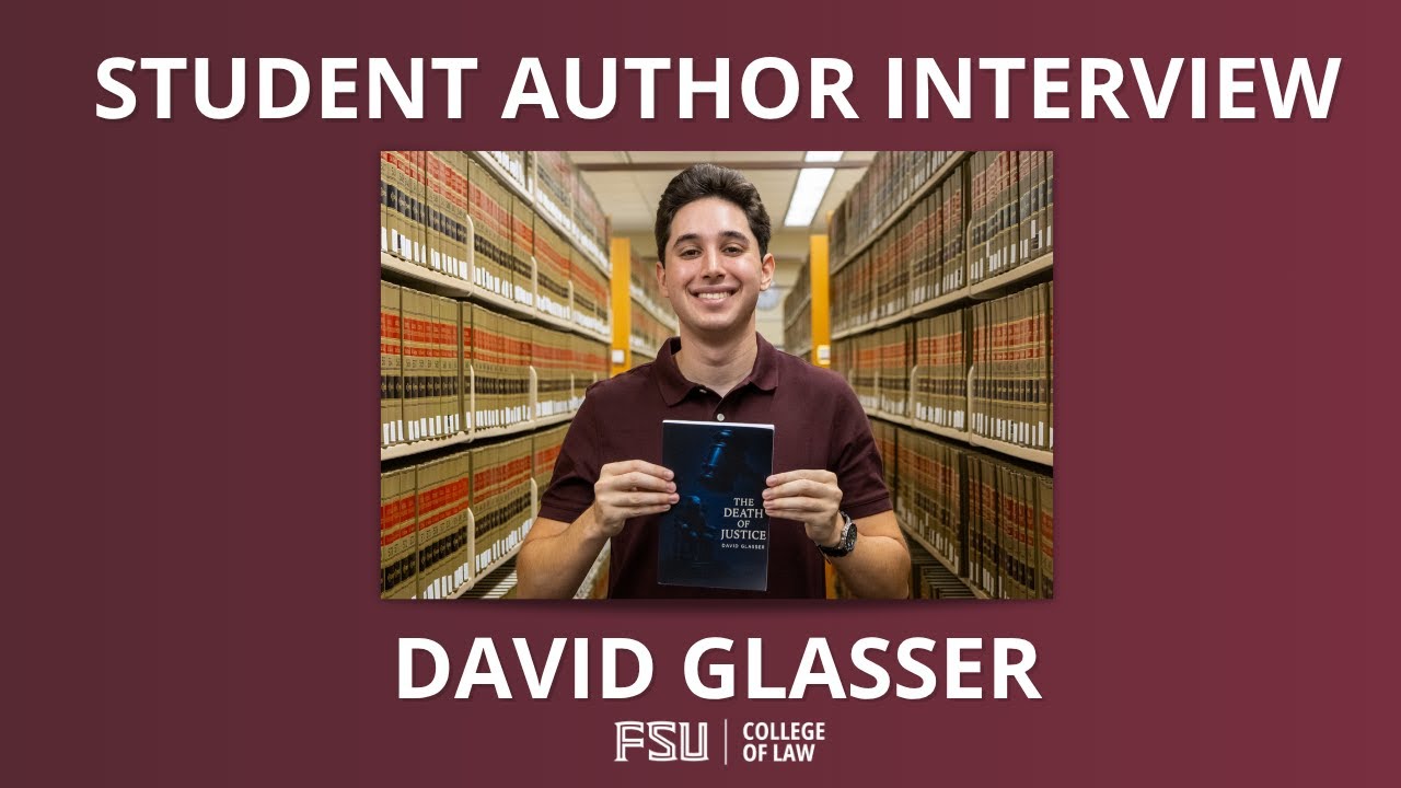 Student Author David Glasser - The Death of Justice - YouTube
