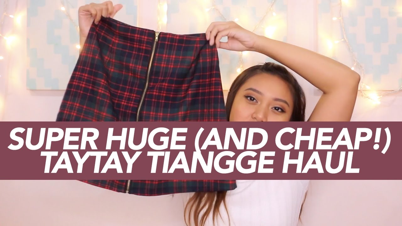 TAYTAY TIANGGE HAUL (Philippines) | Ayn Bernos - YouTube