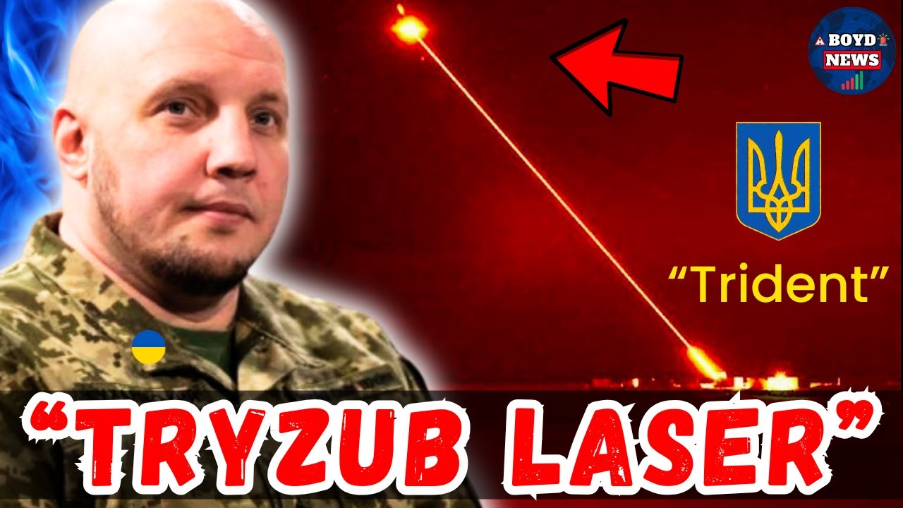 UKRAINE UNVEILS NEW LASER WEAPON "TRYZUB" CAPABLE OF SHOOTING DOWN ...