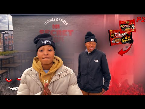 Hot noodle challenge with my friend* GONE WRONG*🔥🌶️😜