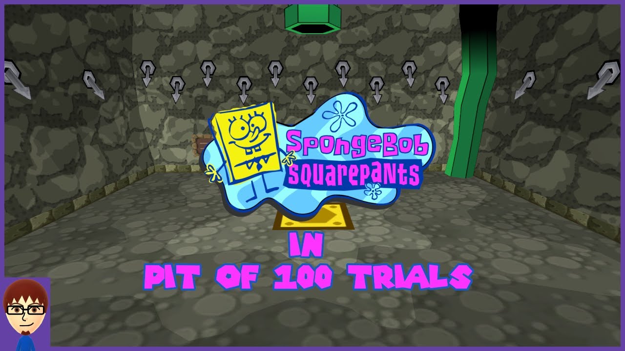 SpongeBob x Paper Mario | Byron Plays SpongeBob and the Pit of 100 ...