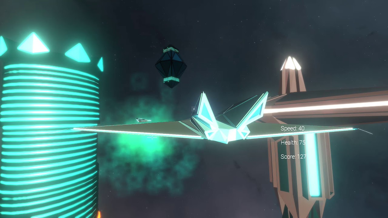 Unity Space Game Devlog 2 - New Ship, Improved Enemy AI - YouTube