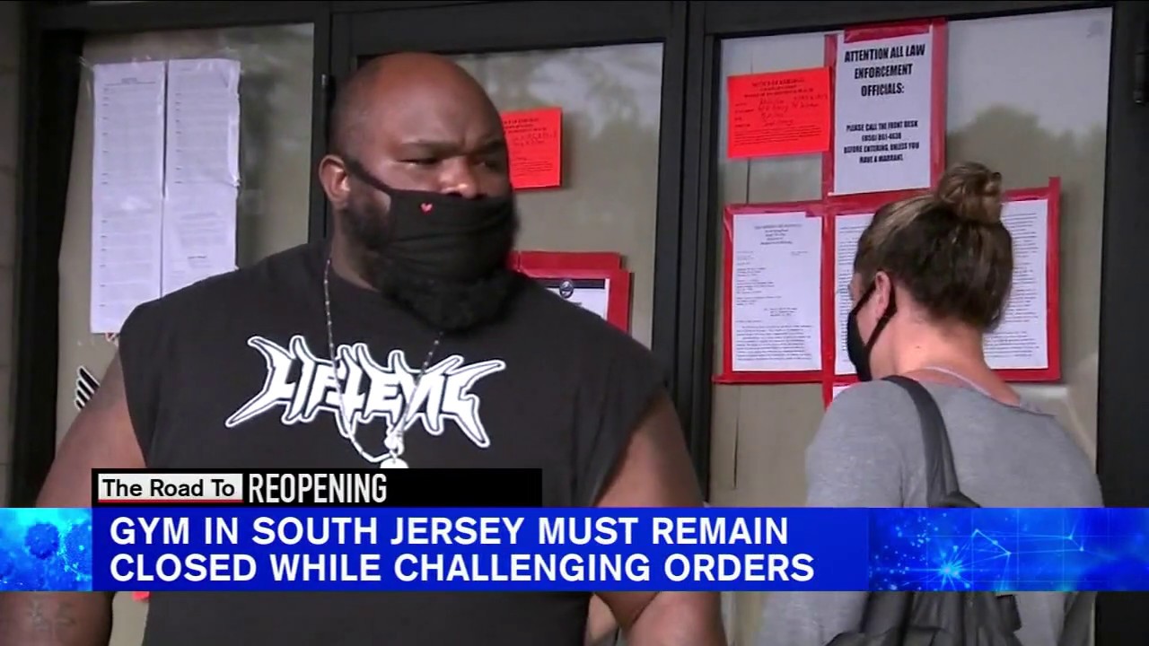South Jersey gym must remain closed while challenging state order - YouTube