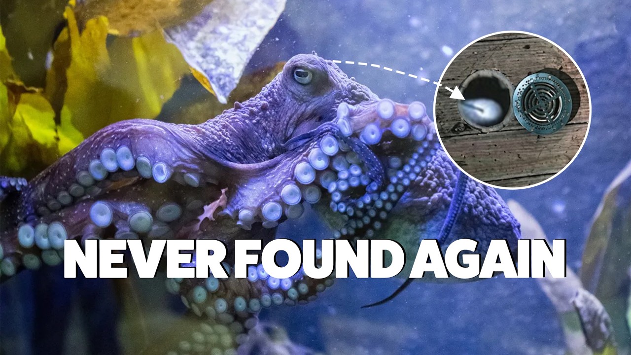 How an octopus managed to escape the aquarium to the ocean? - YouTube