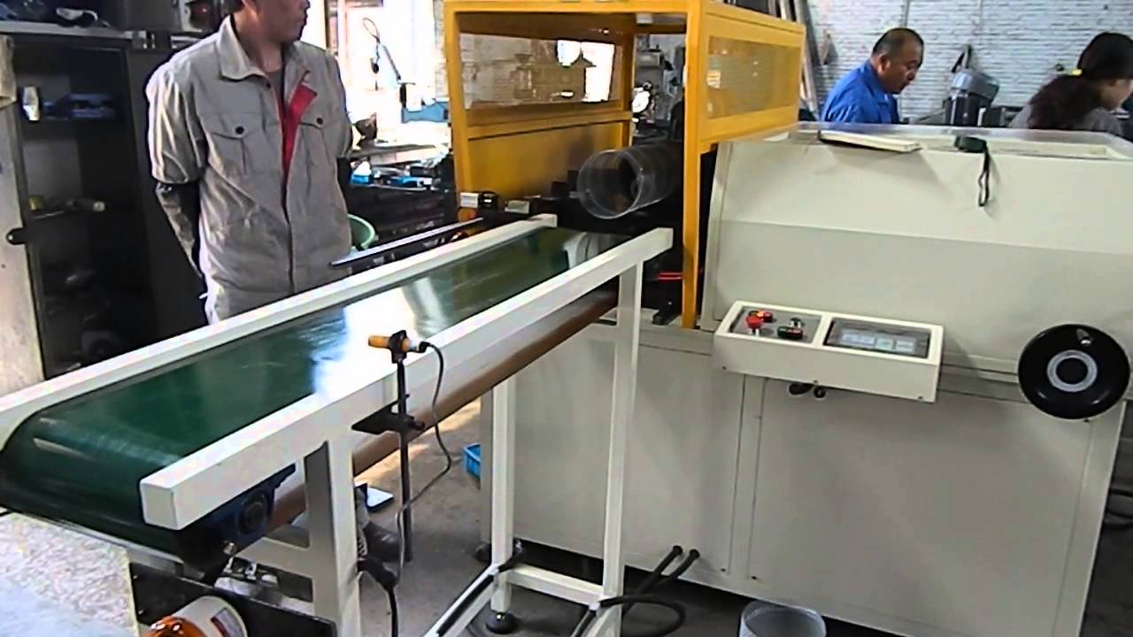 BIG SPIRAL CORE MACHINE D161-WA1 www.filtermakingmachine.cn - YouTube