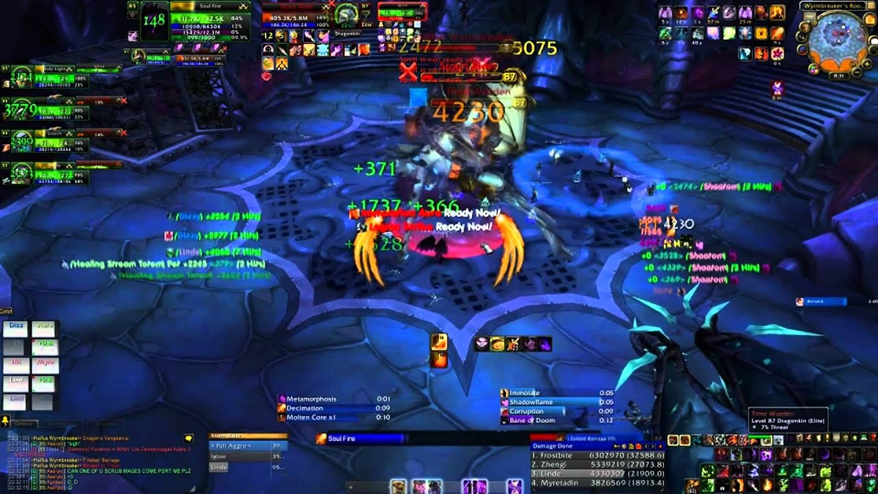 Heroic Halfus 10 man convergence - khaz modan - YouTube