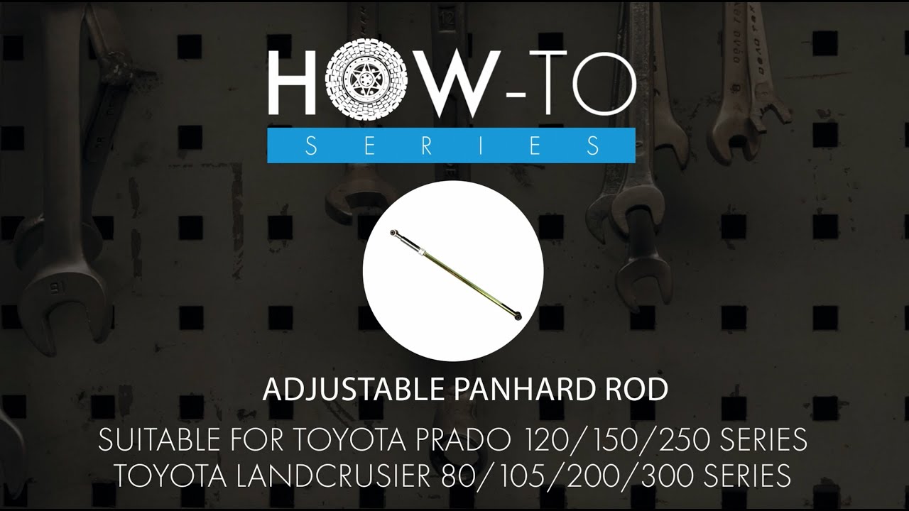 Adjustable Panhard Rod - Toyota Prado 120/150/250 Series Toyota ...