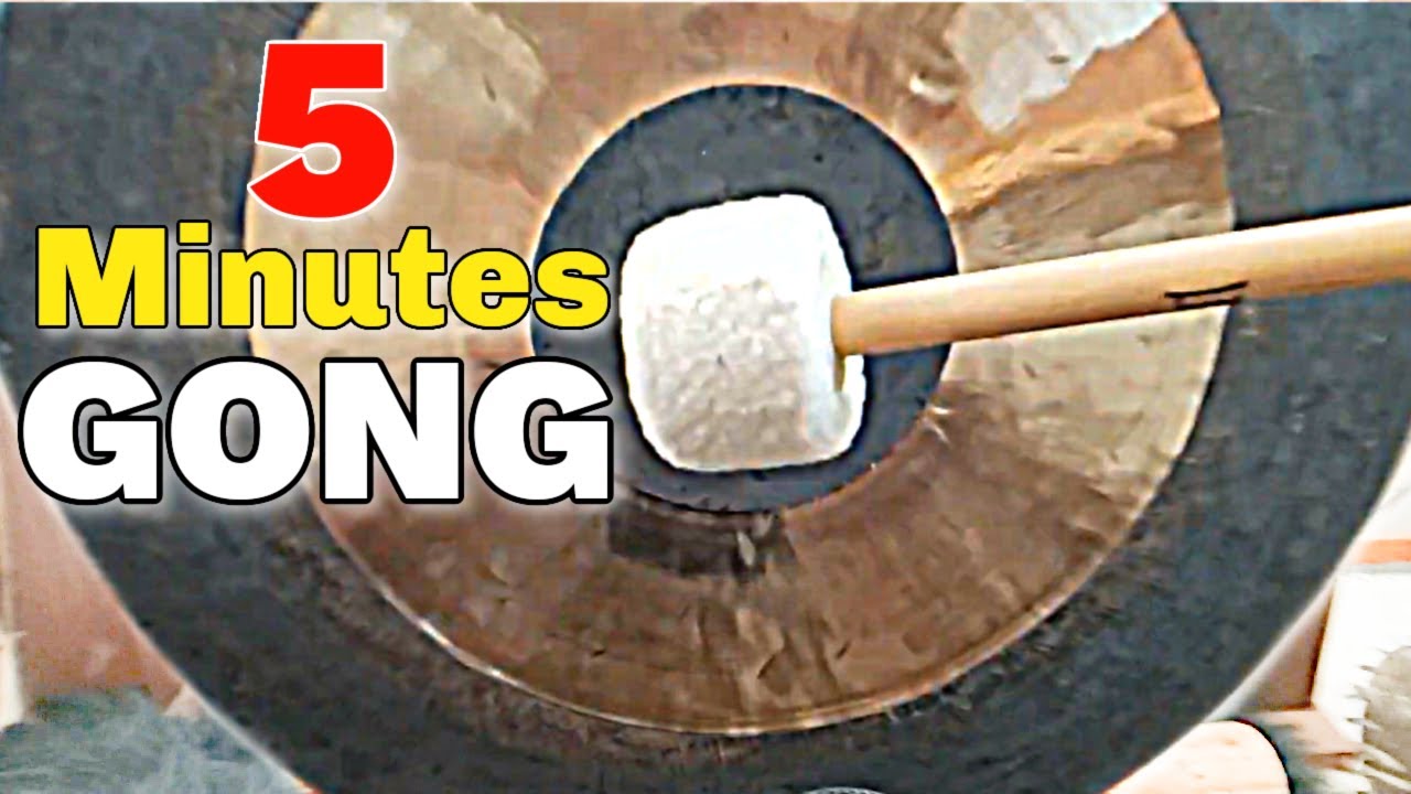 5 minute Gong Sounds - YouTube