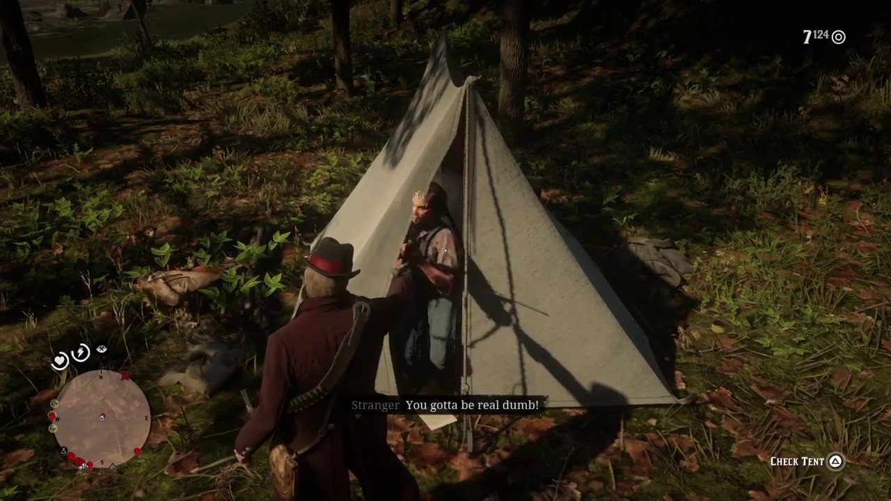 RDR2 murfree brood in a tent - YouTube