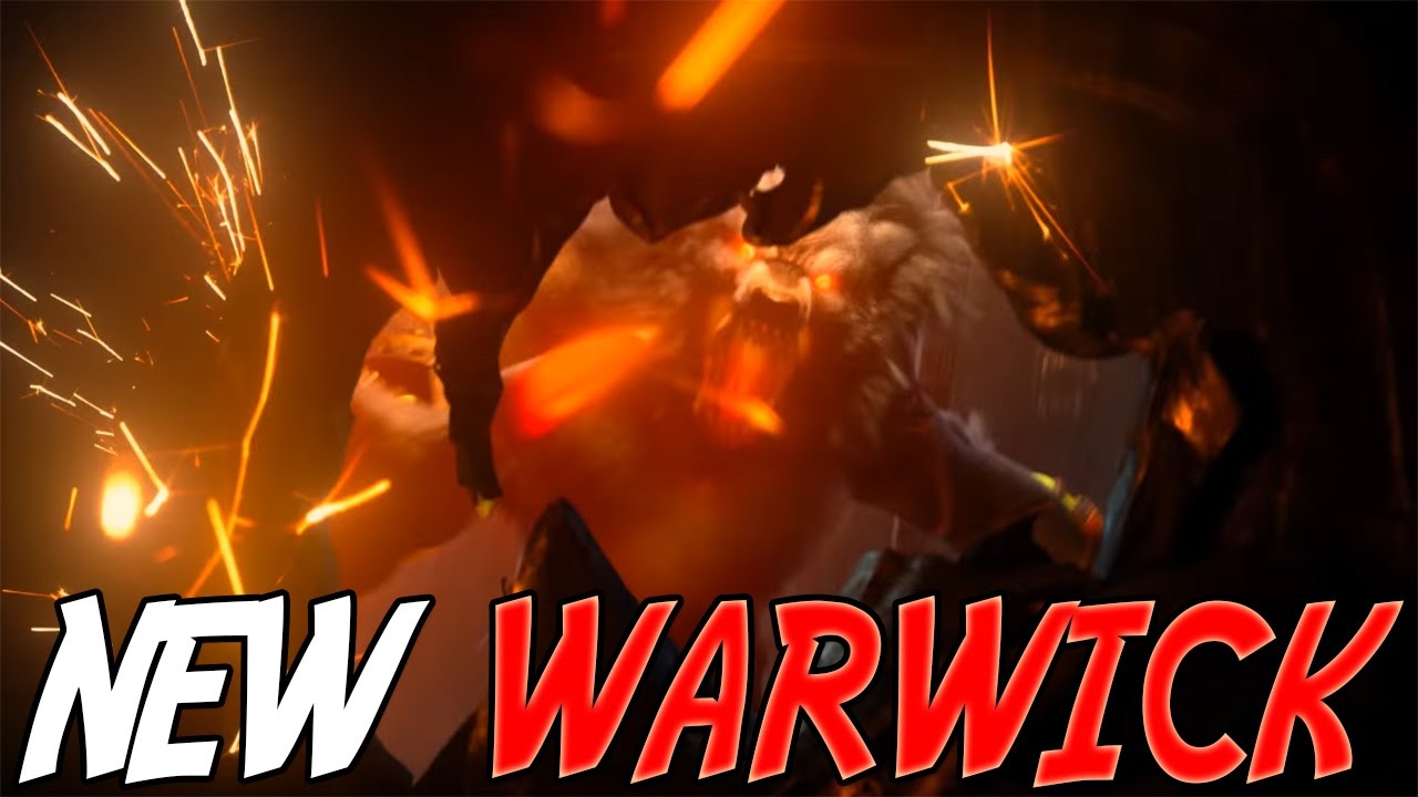 NEW REWORK WARWICK GAMEPLAY LIVESTREAM 2017 | League of Legends ...