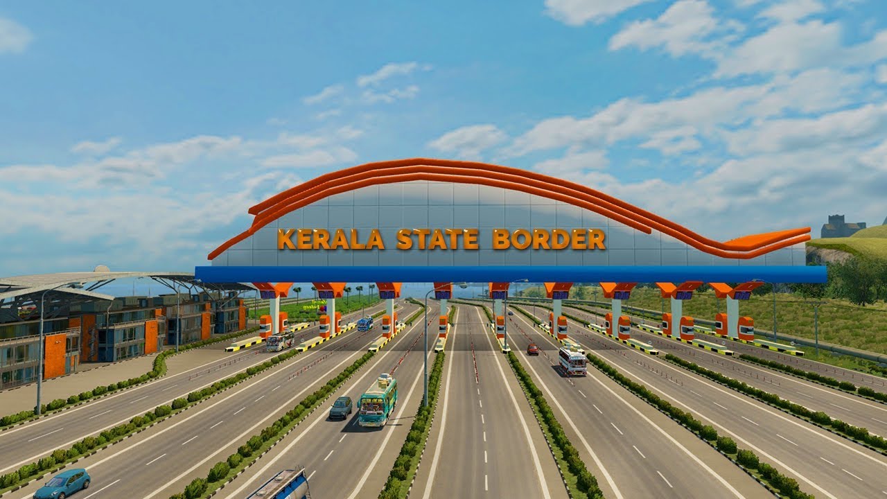 VRL Bus Ride | Kannur to Mangalore via NH66 | ETS2 - YouTube