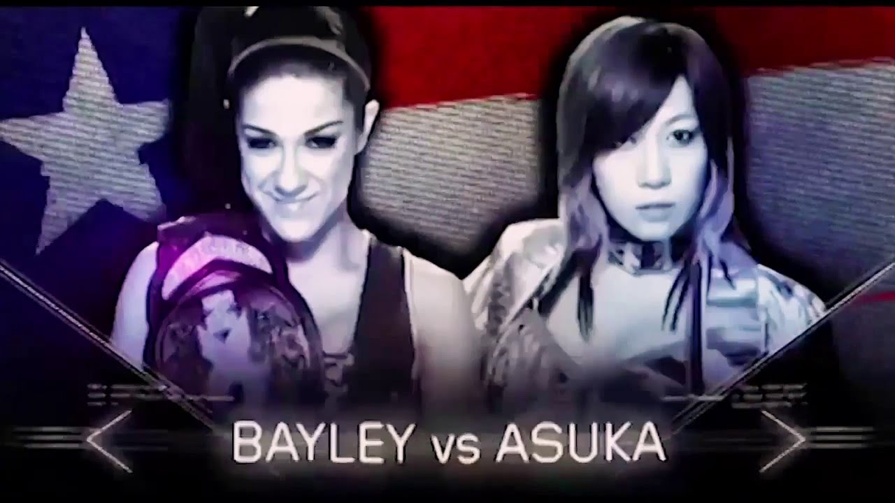 NXT Takeover Dallas 2016: Bayley vs Asuka Official Match Card - YouTube