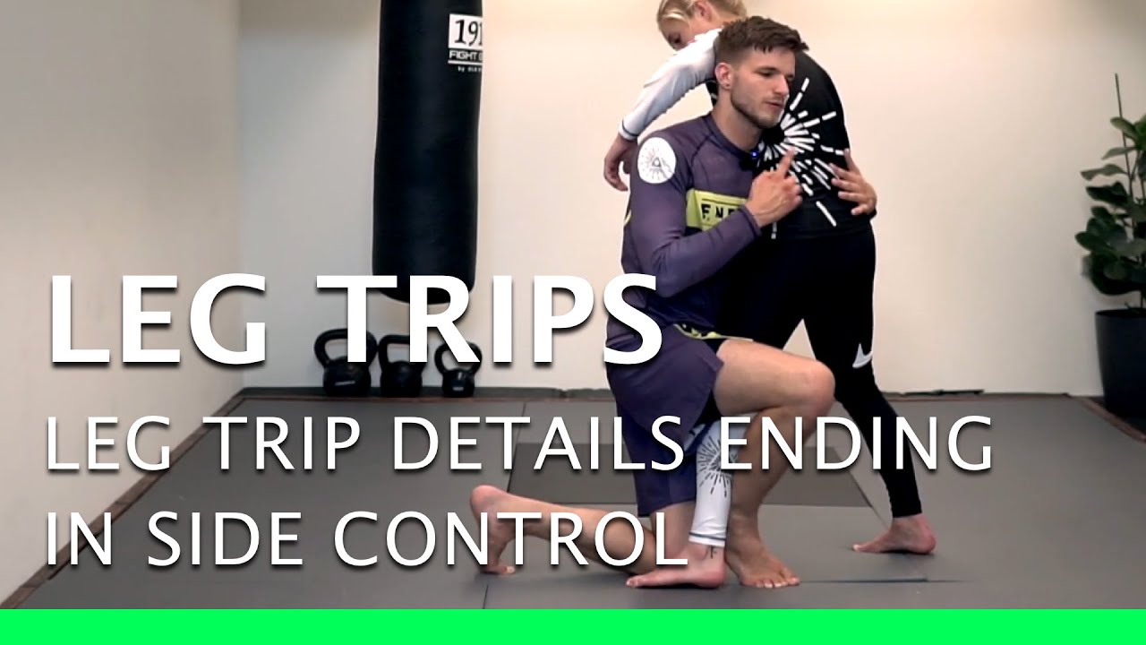 How to do the legtrip takedown - YouTube
