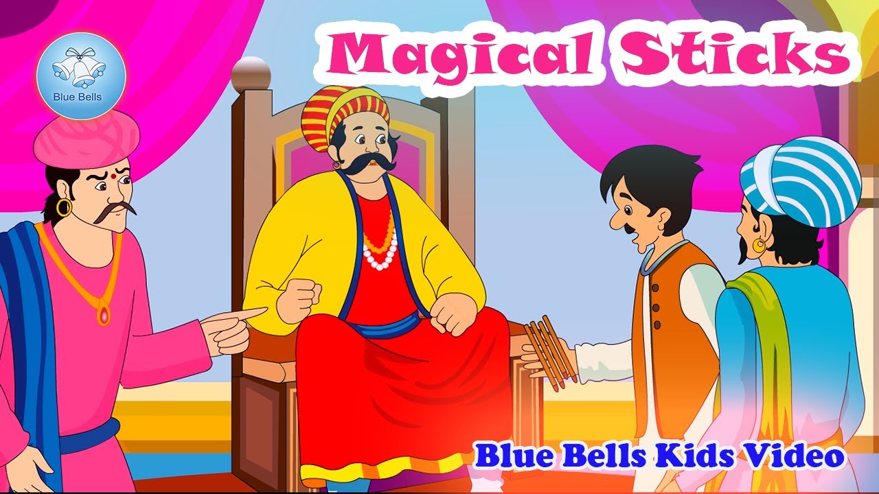 Magical Sticks | Stories for kids | Ch - 05 | Moral Value - 3 | Blue ...
