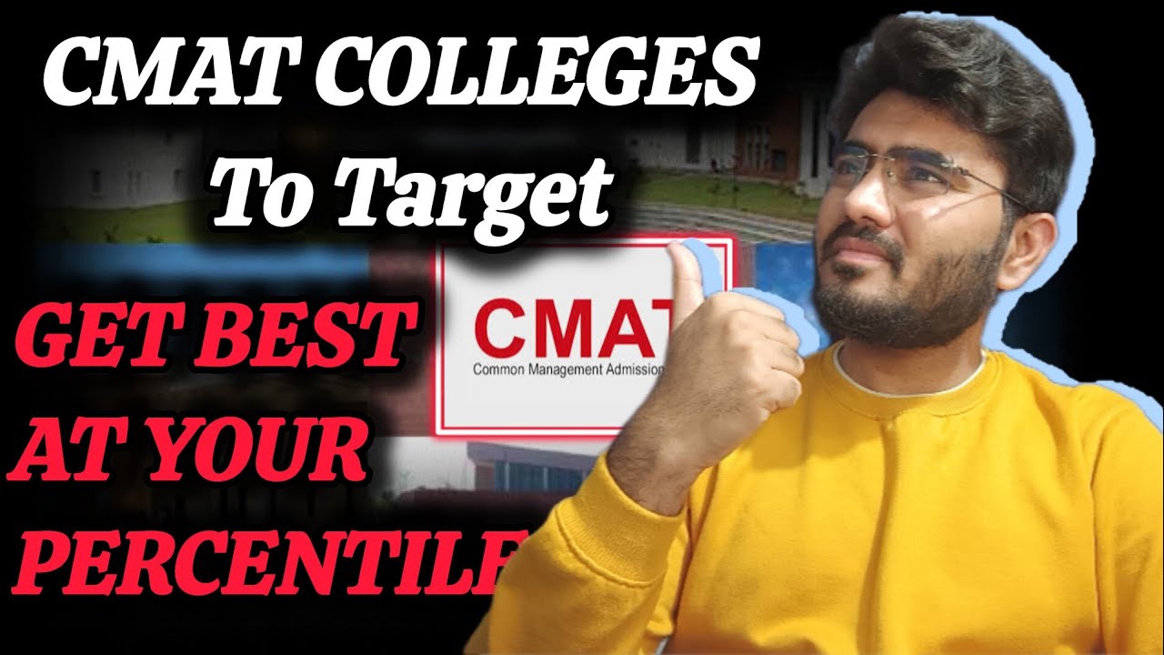 🎯 Top CMAT Colleges | 💯 ALL INDIA CUT-OFF FOR TOP COLLEGES ! - YouTube