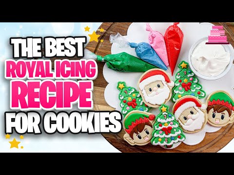 Easy Royal Icing Recipe for Cookie Decorating - LOTS OF TIPS!