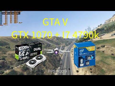Grand Theft Auto V - GTX 1070 | i7 4790k | 1080P - YouTube