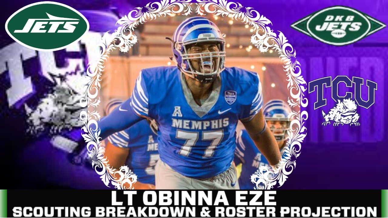 New York Jets LT Obinna Eze One Of The RAREST Wingspans In NFL - YouTube
