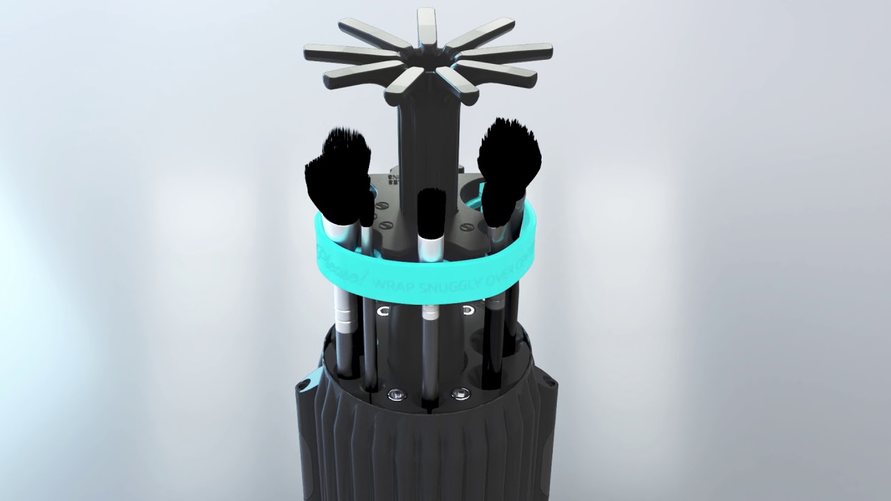 Sonic Makeup Brush Cleaner By TAO Clean - YouTube