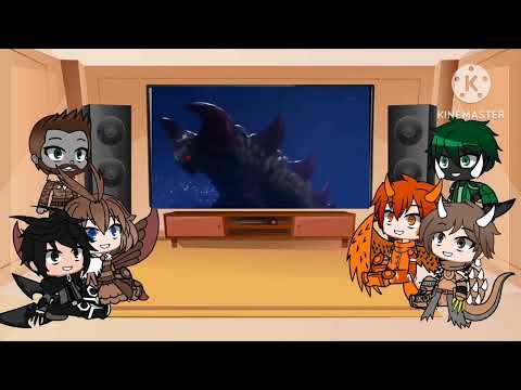 Godzilla's friends react to Ultraman Geed vs Skull Gomora fight Ultraman Geed series