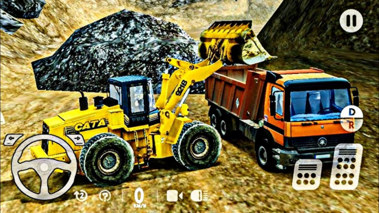 Heavy Machines & Mining Simulator || Road construction simulator - YouTube