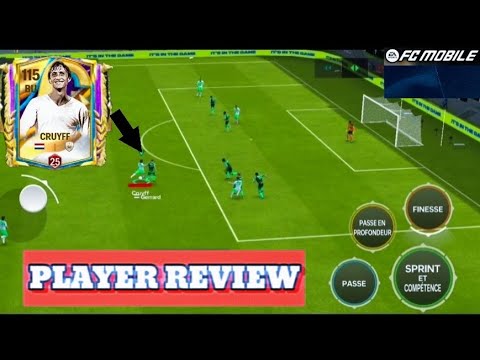 JE TEST CRUYFF 111 SUR FC MOBILE 🔥 (IL EST TROP FORT !?) - YouTube