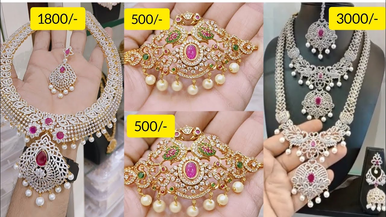 beautiful jewellery collection with prices andi 😊 - YouTube