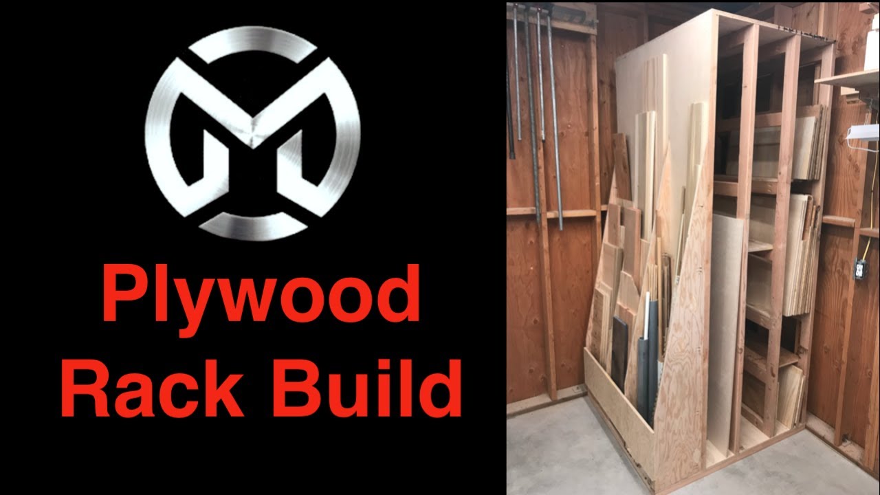 Plywood Rack Build - YouTube