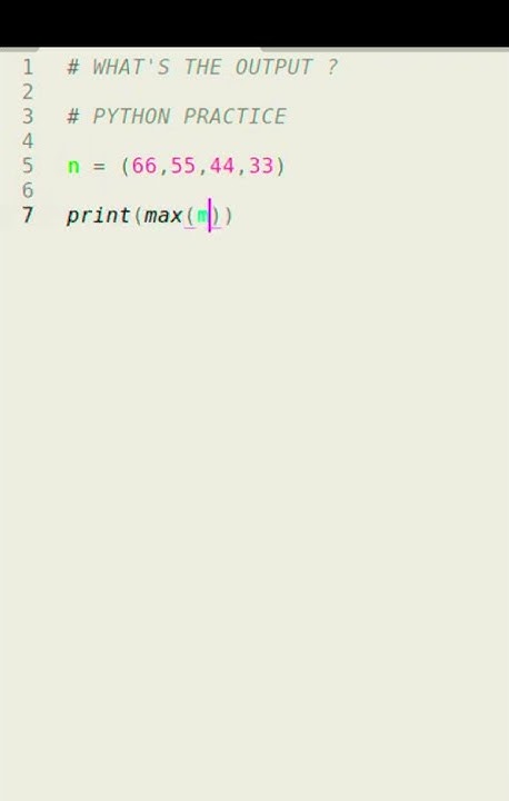 What's the output of this Python code? #shorts #alinionuttoader - YouTube