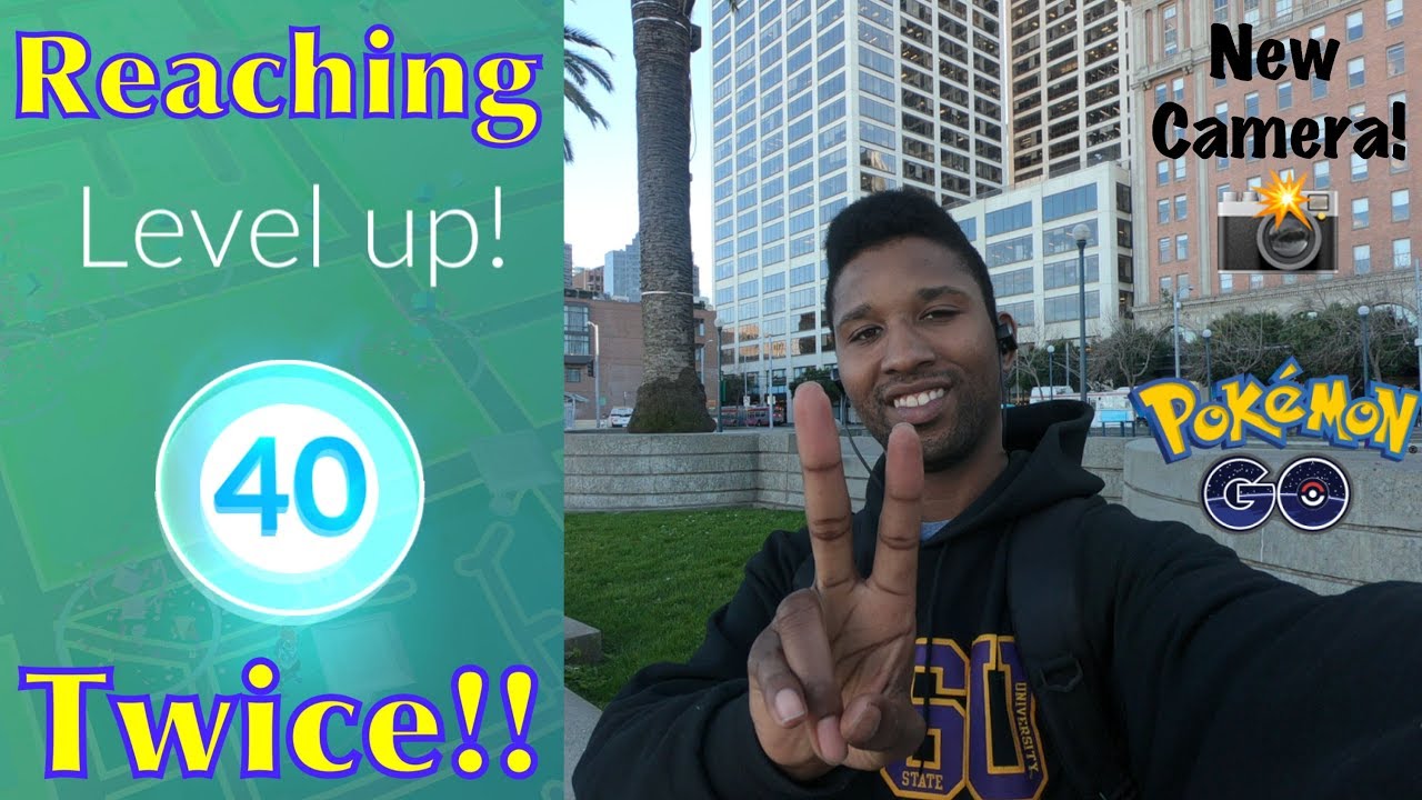 Reaching Level 40 Twice in Pokemon GO! New camera! PokeTwon 49 - YouTube