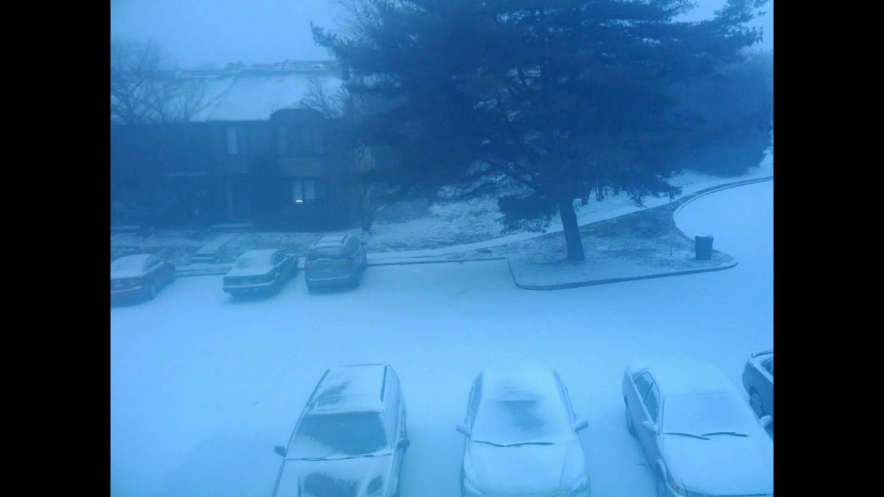 December 19th/20th 2009 Snow Storm (Bucks County, PA) - YouTube