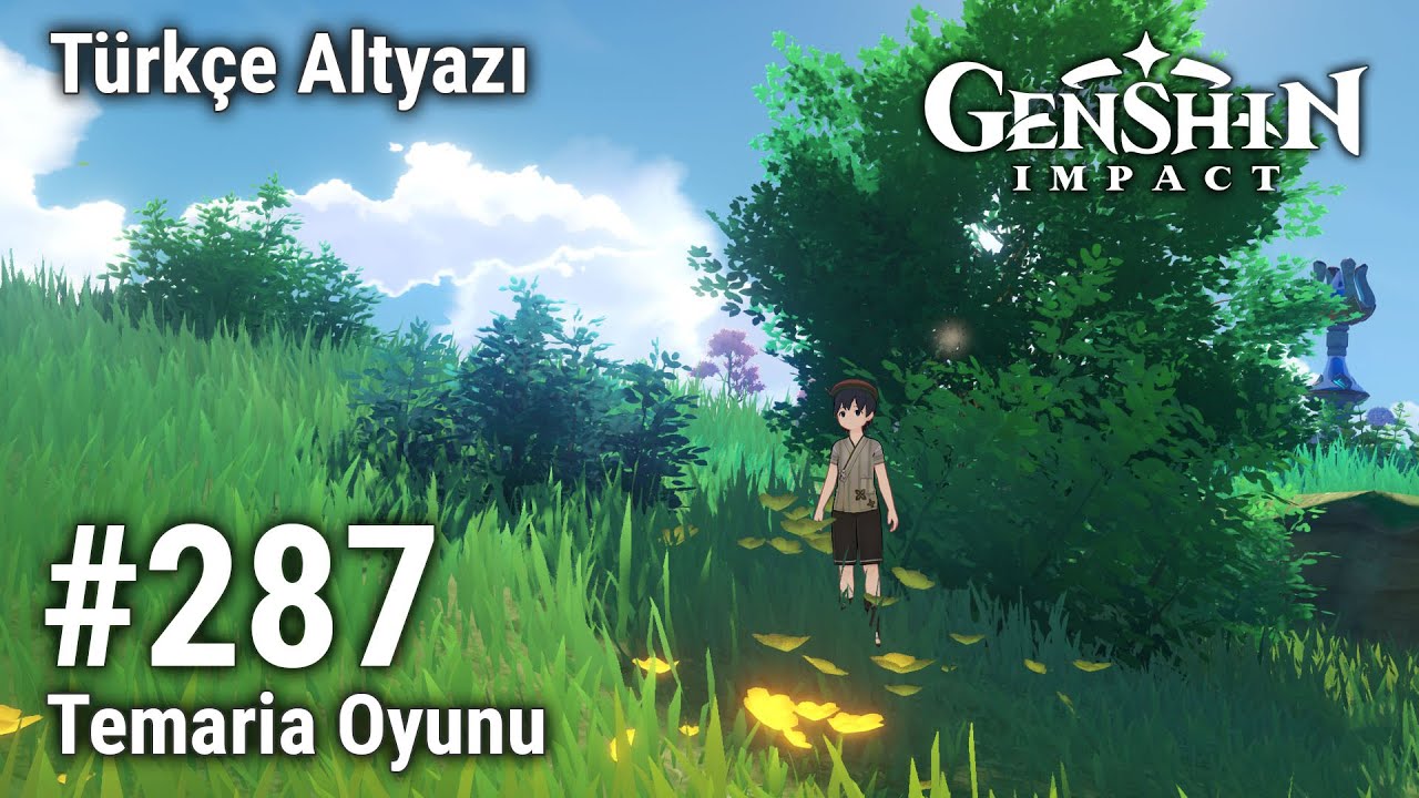 Genshin Impact #287 Temaria Oyunu; Türkçe Altyazı; Yorumsuz - YouTube