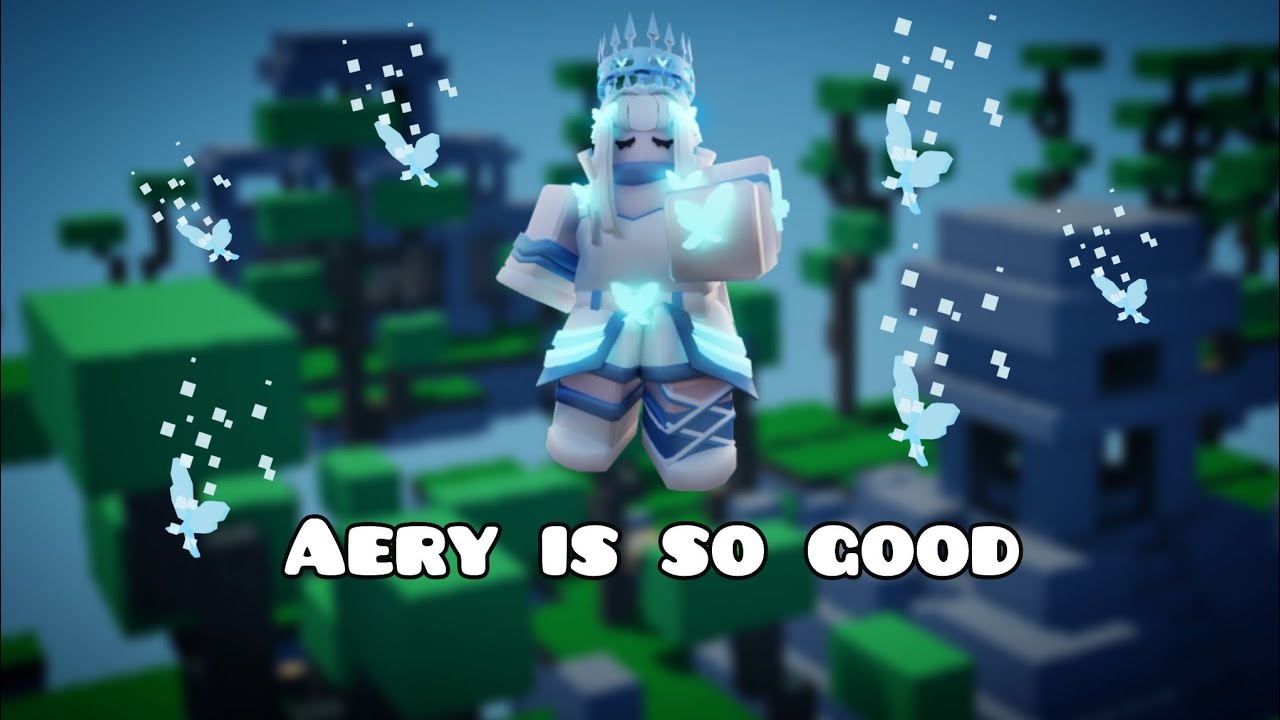 Using Aery kit, Roblox Bedwars - YouTube