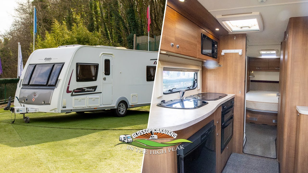 Elddis Affinity 550 2014 Caravan Model - 360 Exterior Demonstration Video - YouTube