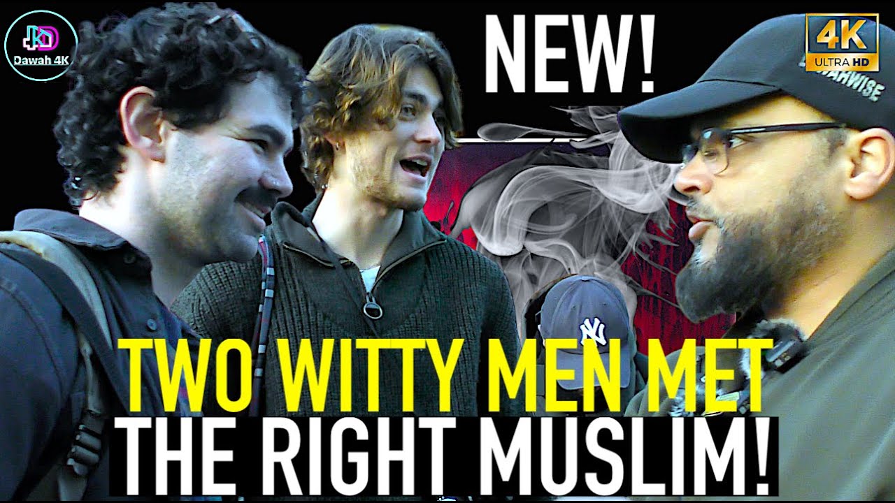TWO WITTY MEN MET THE RIGHT MUSLIM! HASHIM SPEAKERS CORNER - YouTube