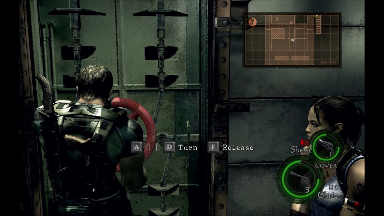 Resident Evil 5 Chapter 5-1 Area:Progenitor Virus House - YouTube